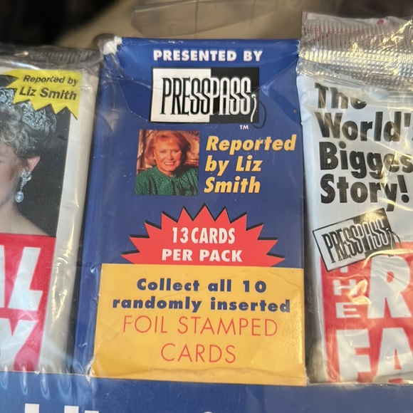 Press Pass | Toys | Trading Cards The Worlds Biggest Story The Royal ...